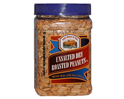 Ann's House of Nuts Unsalted Dry Roasted Peanuts 40oz 1.3kg $7.82USD ...