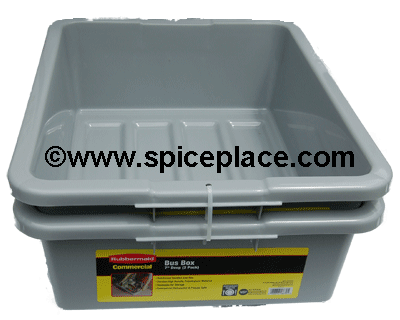 Rubbermaid Commercial Bus Box, 2 pack $34.79USD - Spice Place