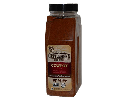 Cattlemen's Cowboy Rub 27.25oz 772g $20.37USD - Spice Place