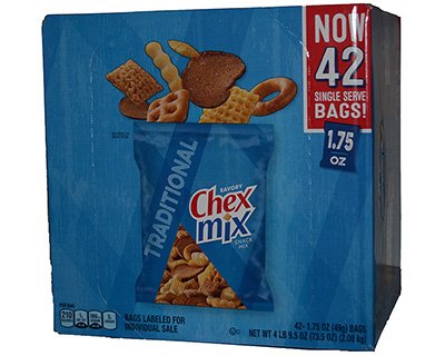 Chex Mix Traditional 1.75oz (49g) Bags 42ct $26.80USD - Spice Place