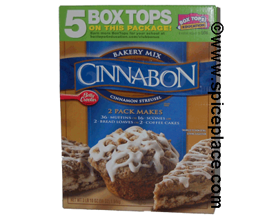 Cinnabon Streusel Muffin Mix 3lbs 10oz (58oz) 1.64kg $14.96USD - Spice ...
