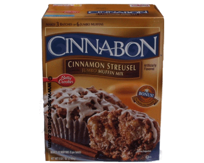 Cinnabon Streusel Jumbo Muffins Mix 5lb 7oz (87oz), 2.46kg) $16.89USD ...