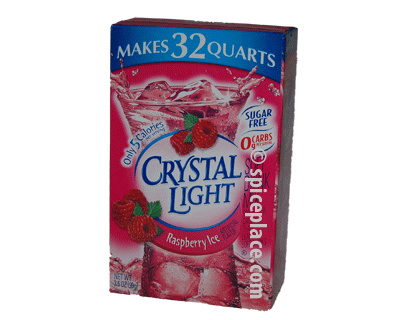 Crystal Light Raspberry Ice Makes 32 quarts $13.28USD - Spice Place