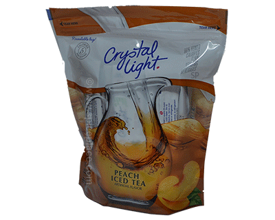 Crystal Light Peach Tea Mix makes 32 quarts $11.88USD - Spice Place