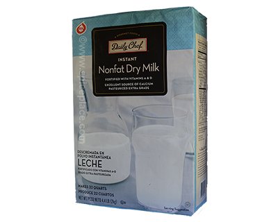 Instant Nonfat Dry Milk 4.4lbs (2kg) $37.59USD - Spice Place