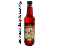 DaVinci Strawberry Syrup 25.4oz 750ml $7.29USD - Spice Place