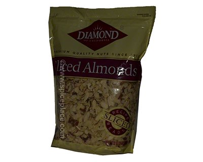 Diamond Sliced Almonds 32oz 907g $23.68USD - Spice Place
