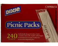 Dixie Party & Picnic Packs 240 count $27.63USD - Spice Place