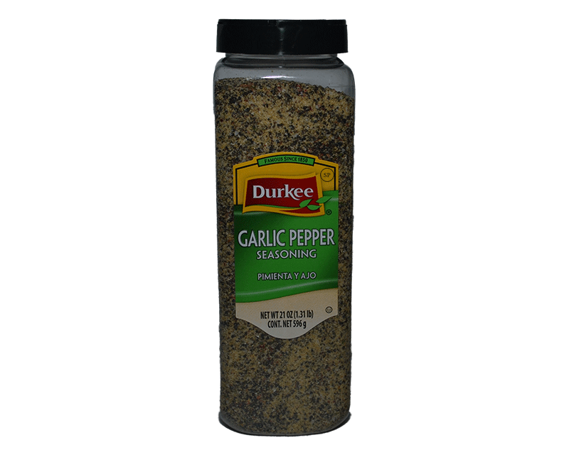 Durkee Garlic Pepper 21oz 596g $15.96USD - Spice Place
