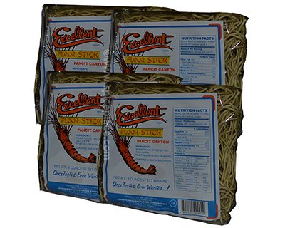 Excellent Flour Stick Pancit Canton Noodles 4 x 16z (454g) $34.68USD ...