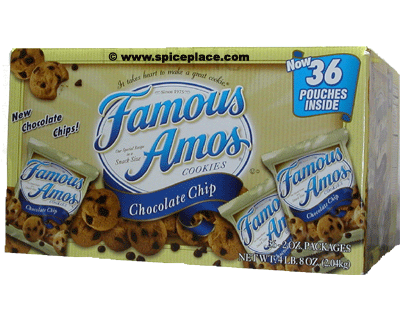 Famous Amos Chocolate Chip Cookies 2oz Pkgs 42ct 29 50usd Spice Place