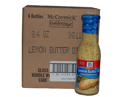 Golden Dipt Lemon Butter Dill Seafood Sauce 8.4oz Case of 6 $21.12USD ...