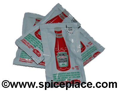 Heinz Ketchup Portion Packs 1000 x 5/16oz Packets $36.99USD - Spice Place