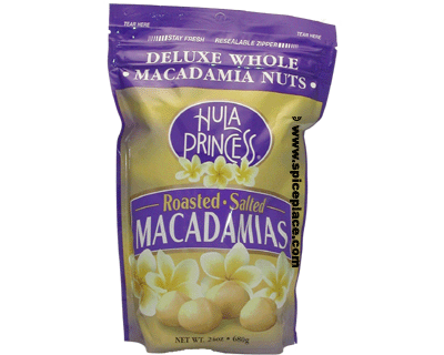 Hula Princess Whole Macadamias, 24 oz 680 g $20.92USD - Spice Place