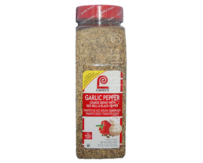 Lawry's Garlic Pepper 22oz 623g $27.87USD - Spice Place