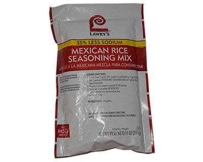 Lawry's Mexican Rice Seasoning Mix, Lower Sodium 11oz 311g $9.72USD ...