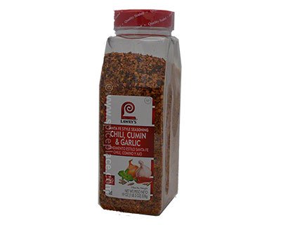 Lawry's Chili, Cumin and Garlic Seasoning 25oz 708g $29.38USD - Spice Place