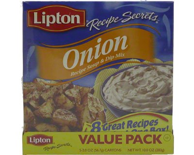 Lipton Onion Soup & Dip Mix, 6 x 2 oz (56.7g) $13.96USD - Spice Place