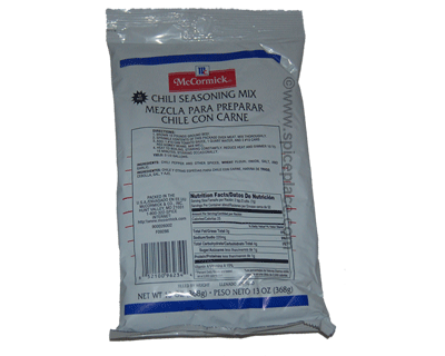 Mccormick Chili Seasoning Packet Recipe