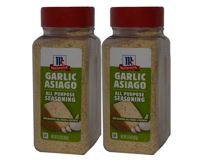 McCormick Garlic Asiago Seasoning 2 x 12.4oz 351g $22.37USD - Spice Place