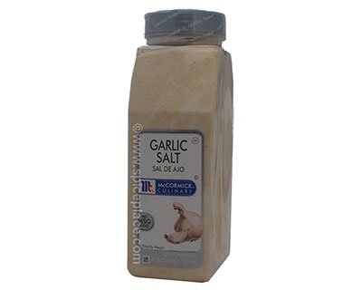 McCormick Garlic Salt 41.25oz 1.16kg $20.49USD - Spice Place