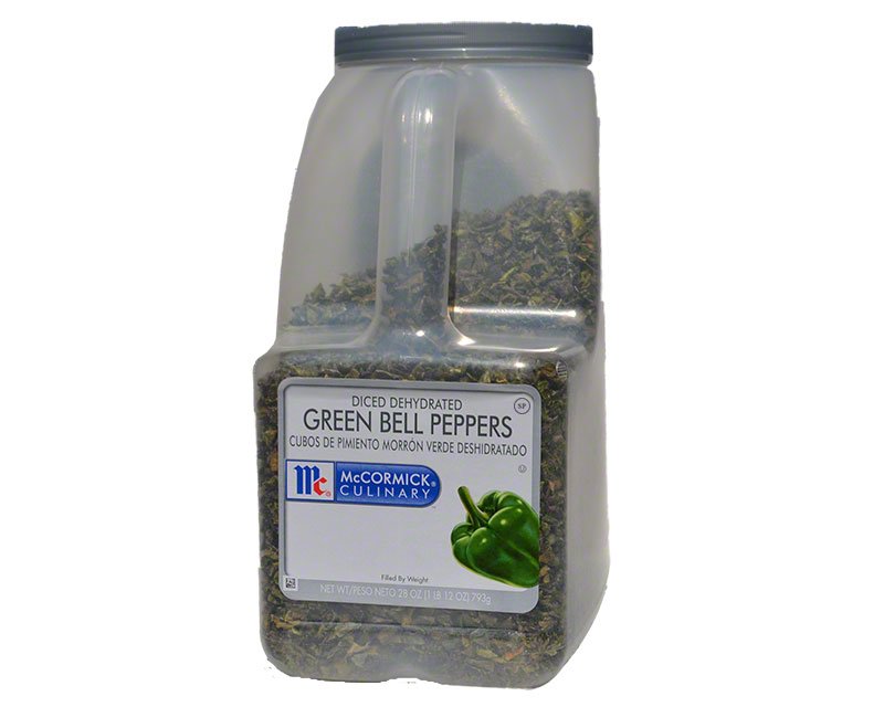 McCormick Dehydrated Green Bell Pepper Dices 28oz 793g $47.49USD ...