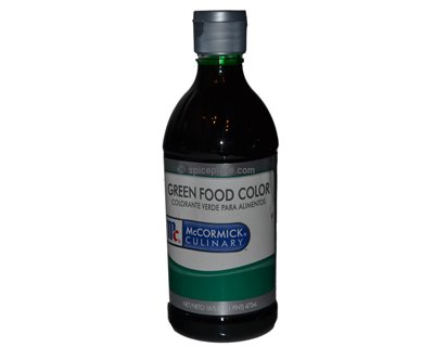 McCormick Green Food Color 16 oz 1 pint 0.47L $11.98USD - Spice Place