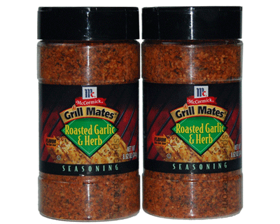 McCormick Grill Mates Roasted Garlic Herb Seasoning 8.62oz x 2 $15 ...