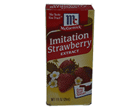 McCormick Imitation Strawberry Extract 6 x 1oz $23.34USD - Spice Place
