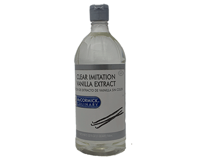 McCormick Clear Imitation Vanilla Extract 1 Quart 32oz $13.60USD ...