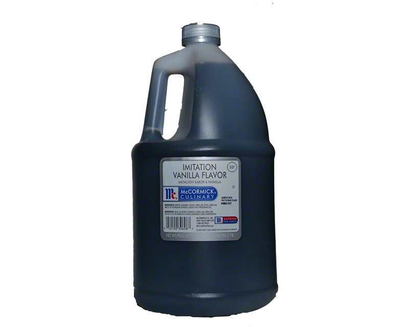 McCormick Imitation Vanilla Flavor 1 Gallon 3.78L $28.81USD - Spice Place