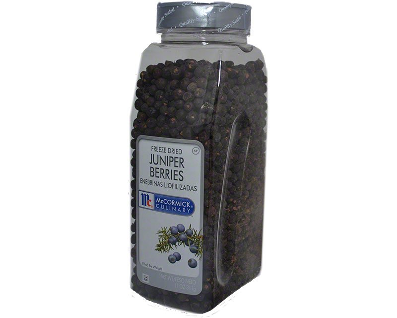 McCormick Juniper Berries 11oz 311g $42.39USD - Spice Place