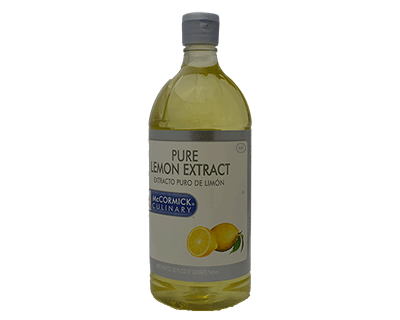 McCormick Pure Lemon Extract 32oz 0.94L $40.57USD - Spice Place