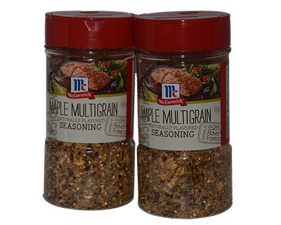 McCormick Maple Multigrain Seasoning 2 x 7.5oz 212g $13.93USD - Spice Place