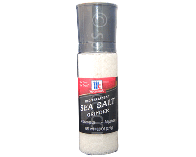 McCormick Mediterranean Sea Salt Grinder 13.3oz 377g $7.94USD - Spice Place