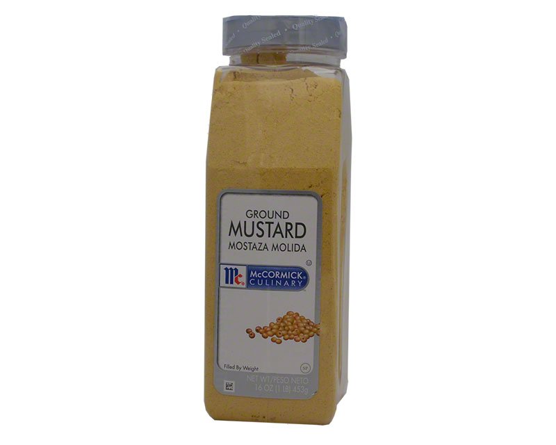 McCormick Mustard, Ground 16oz (1lb) 453g $14.65USD - Spice Place