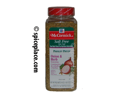 McCormick Onion & Herb Salt Free Blend 18oz 510g $21.94USD - Spice Place
