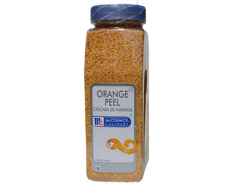 McCormick Orange Peel 16oz 453g $38.69USD - Spice Place