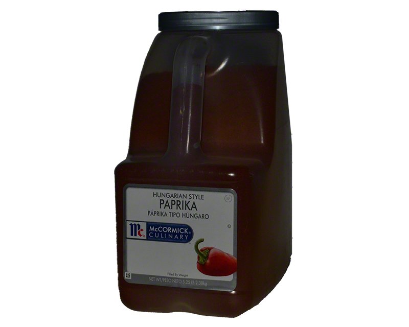 McCormick Paprika Hungarian Style 5.25lb 2.83kg $74.74USD - Spice Place McCormick Paprika Hungarian Style 5.25lb 2.83kg $74.74USD - Spice Place