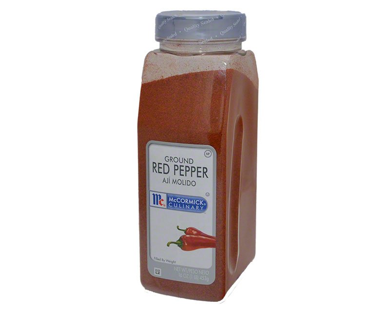 McCormick Red Pepper, Ground 16oz 453g $18.96USD - Spice Place