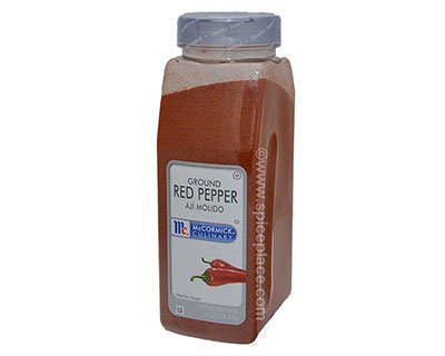 McCormick Red Pepper, Ground 16oz 453g $18.96USD - Spice Place