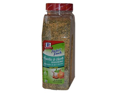 McCormick Perfect Pinch Garlic & Herb Seasoning 20 oz 566g $29.89USD ...