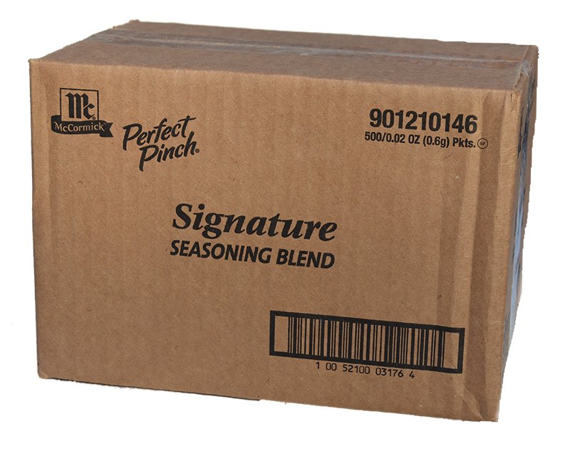 McCormick Perfect Pinch Signature Seasoning Blend 0.02 oz x 500 $58 ...