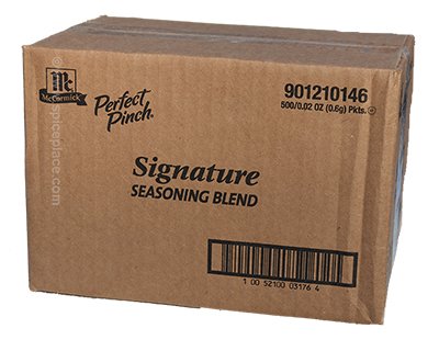 McCormick Perfect Pinch Signature Seasoning Blend 0.02 oz x 500 $58 ...