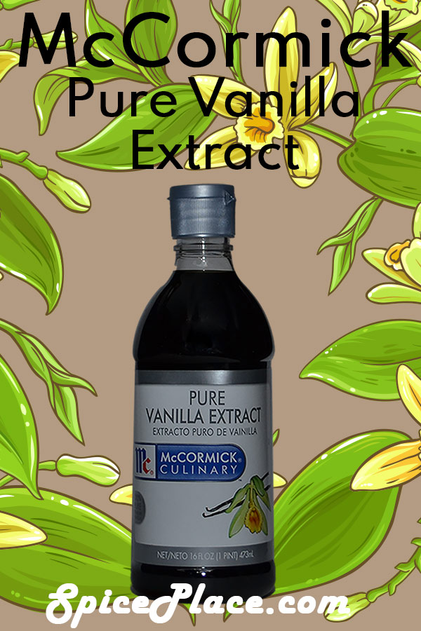 McCormick Pure Vanilla Extract 16ozs (1 Pint) 0.47L $44.92USD - Spice Place