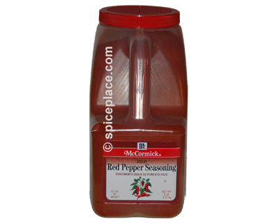 McCormick Mild Red Pepper Seasoning 5lbs 2.27kg $77.74USD - Spice Place