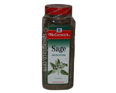 McCormick Sage 3.5oz 99g $18.72USD - Spice Place