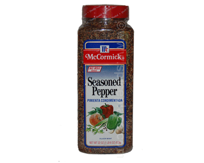 McCormick Seasoned Pepper 22oz 623g $26.45USD - Spice Place
