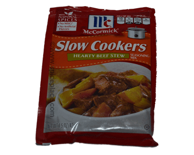 McCormick Slow Cookers Hearty Beef Stew 4 x 1.5oz (42g) $8.61USD ...
