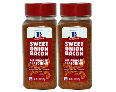 McCormick Sweet Onion Bacon Seasoning 2 x 11.5oz 326g $19.40USD - Spice ...